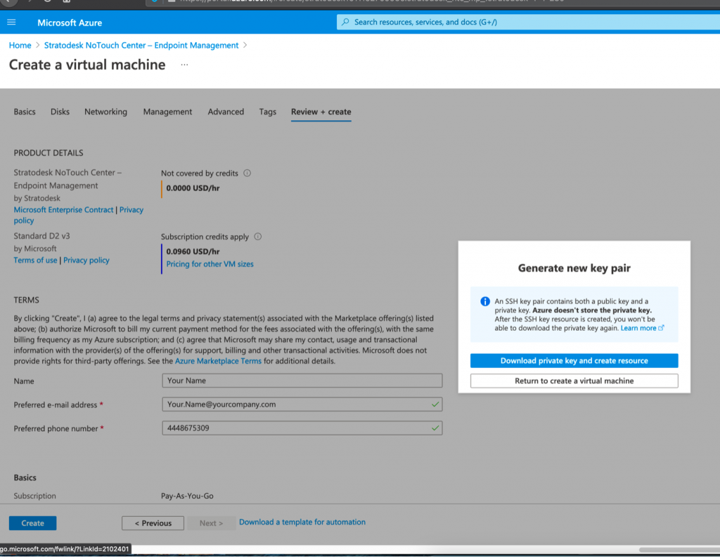 Stratodesk NoTouch Center in Azure - Patrick Coble